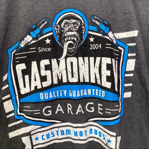 Gas Monkey | Shirts | Gas Monkey Car Garage Logo T Shirt | Poshmark